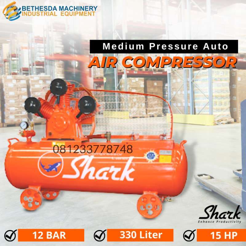 Jual Kompresor angin / udara 10 HP3 Phase Dinamo Auto Motor 10 HP 12 ...