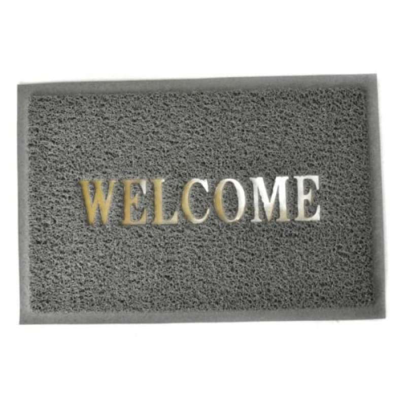 Jual Krisbow Keset Pintu 40x60 Cm Welcome - Biru Merah Abu Di Seller Aj ...