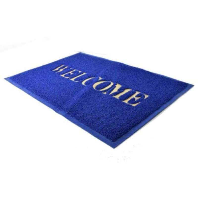 Jual Krisbow Keset Pintu 40x60 Cm Welcome - Biru Merah Abu Di Seller Aj ...