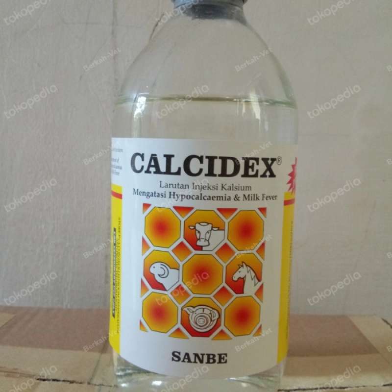 Promo Calcidex 500 Ml (Mengatasi Hypocalcemia Dan Milk Fever) Diskon 17 ...