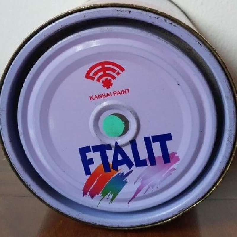 Jual Cat Besi Dan Kayu Ftalit 1kg Lucky Green (158) Di Seller Toko ...