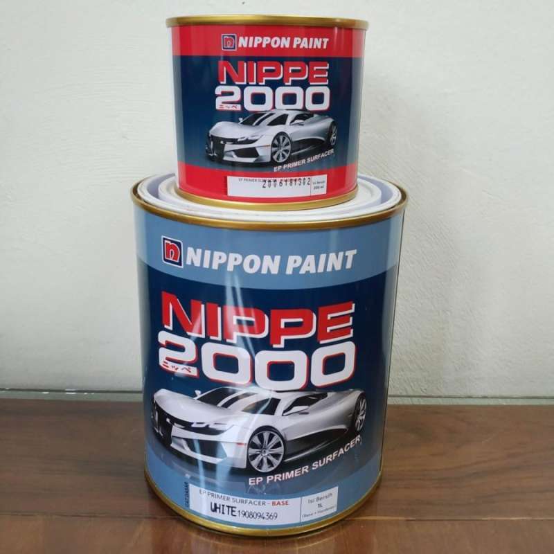 Jual Epoxy Nippe 2000 Primer Surfacer 1kg White ( Epoksi Putih ) Di Seller Toko Harga Mantul ...