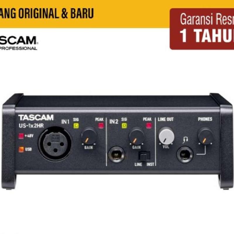 Promo Tascam Us 1X2 - Usb Audio/Midi Interface Diskon 17% di Seller ...