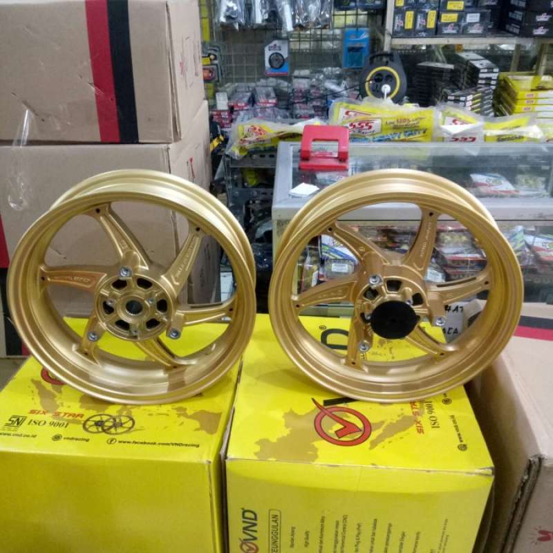 Jual Pelek Recing Vnd Six Star Yamaha Nmax 155 Old Uk 300/350 -13 Di ...