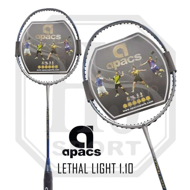 Jual Raket Original Apacs Lethal Light 1.10 Bonus Senar dan Tas ...