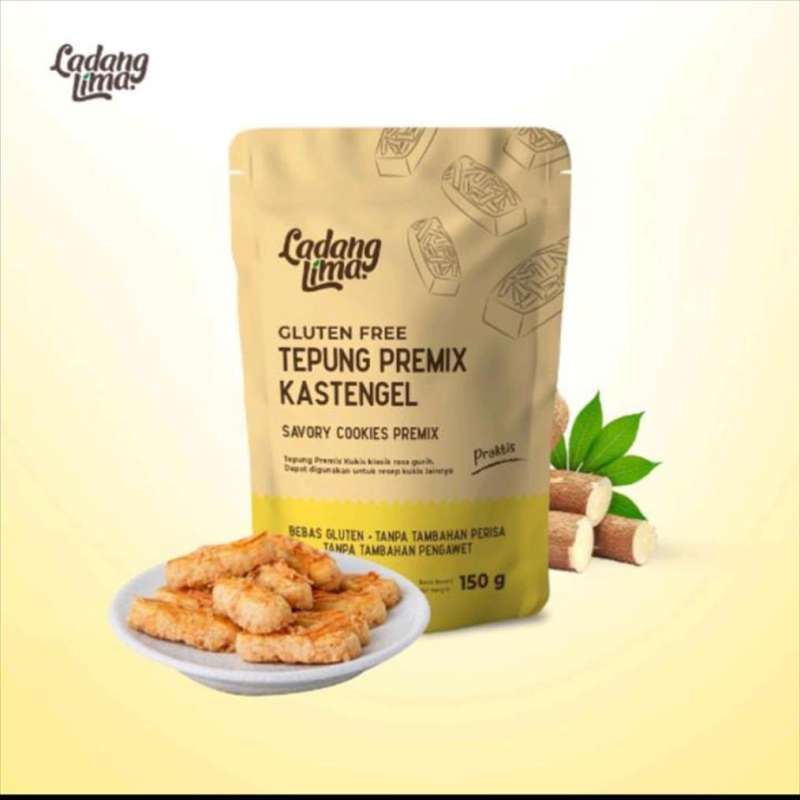 Jual Ladang Lima - Tepung Kastengel 150g Premix Instan Praktis Gluten ...