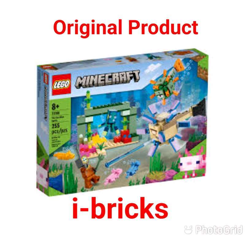 Jual Lego Minecraft 21180 The Guardian Battle Di Seller I-bricks ...