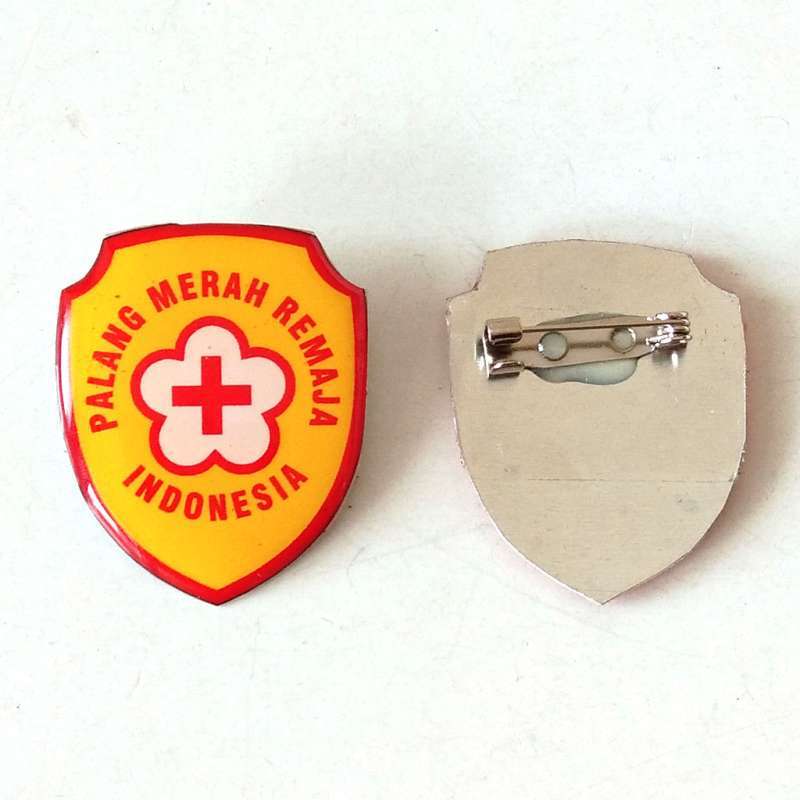 Jual Mulyocreative Lencana Pin PMR Warna Kuning Ukr. Besar / 2pcs di ...