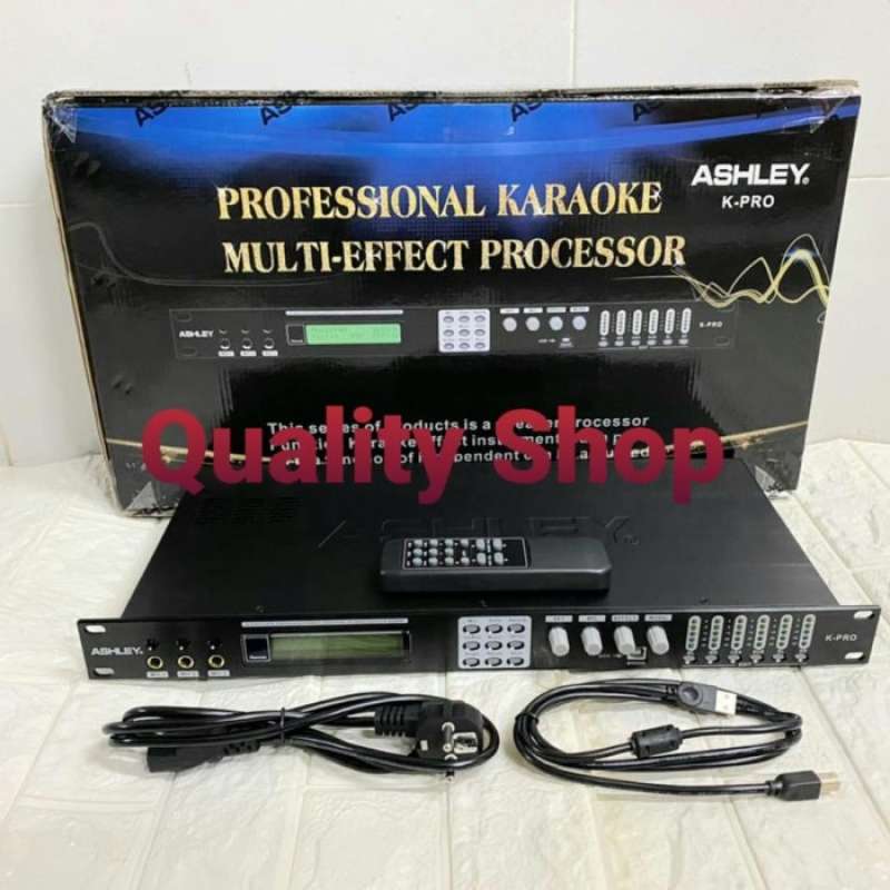 Promo PROSESOR KARAOKE/MANAGEMENT SYSTEM ASHLEY K-PRO BARU Diskon 23% ...