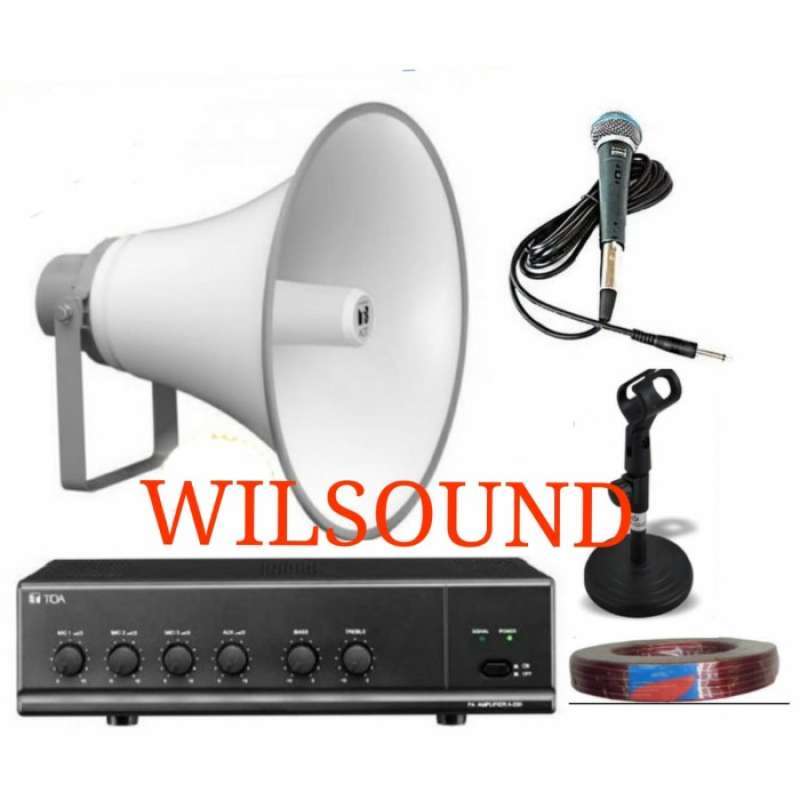 Jual Sound System Toa Paket Speaker Ampli Corong Toa Original Di Seller ...