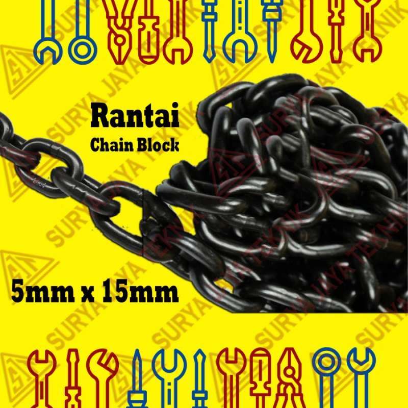 Promo Rantai Beban Katrol 1 Ton-2 Ton / Pull Chain For Chain Block per ...