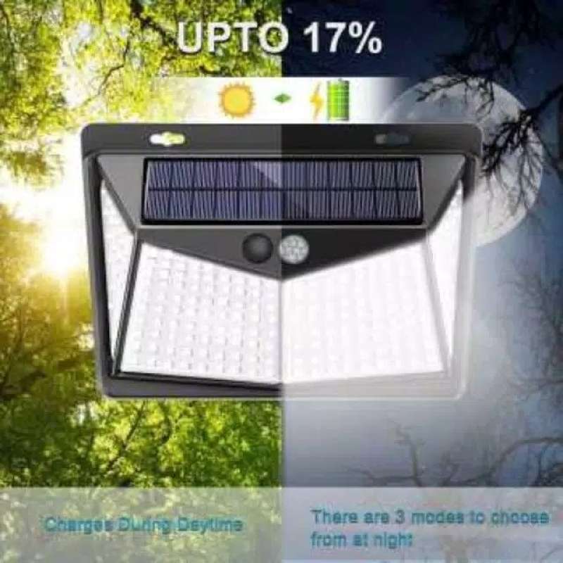 Promo Lampu Taman Pintu Pagar Tenaga Surya Solar Cell Sensor Gerak 208 ...