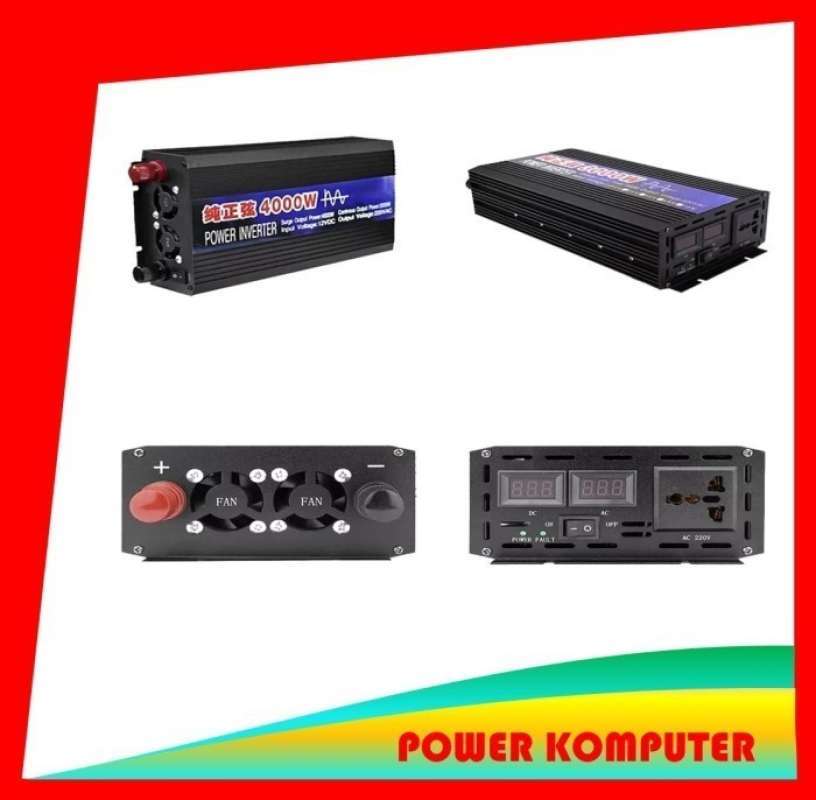 Promo Inverter PSW 2000 Watt Inverter 4000 Watt Pure Sine Wave Diskon ...