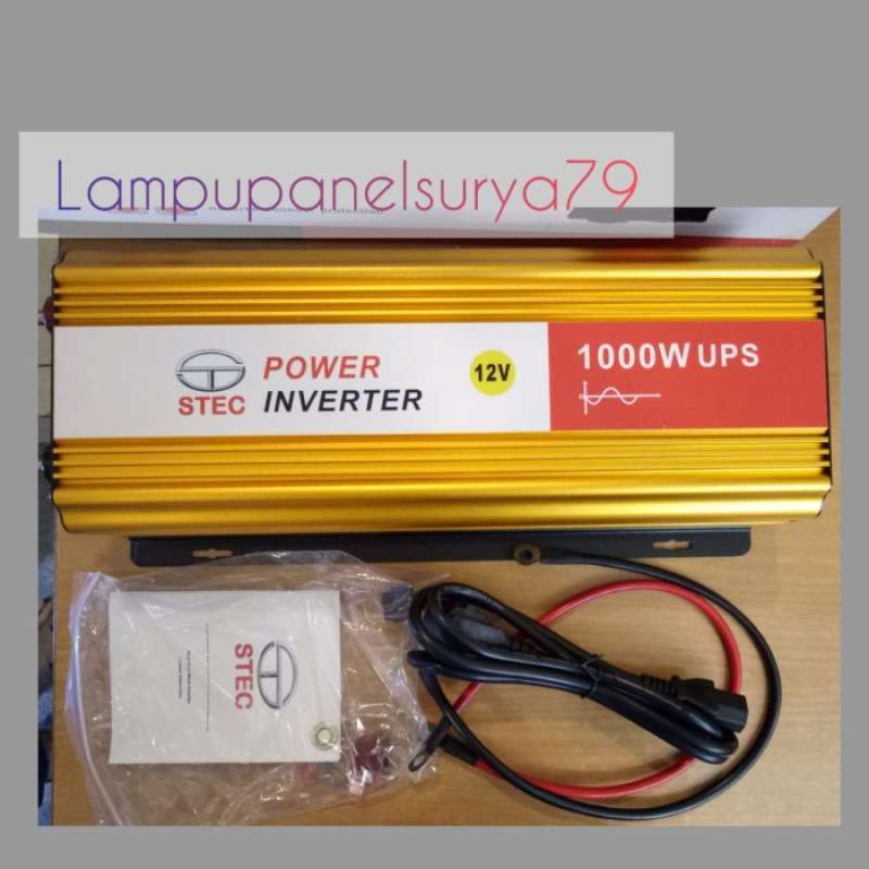 Promo Inverter Pure Sine Wave PSW STEC 12V 1000Watt UPS 1000W 1000 W ...
