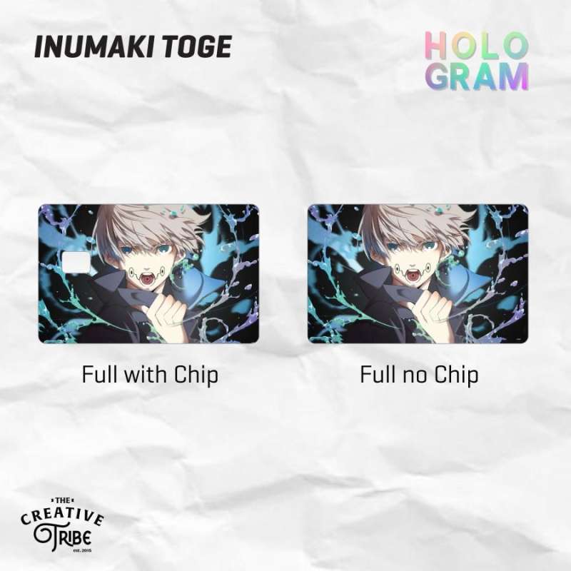 Jual Inumaki Toge - Sticker Skin Card HOLOGRAM Jujutsu Kaisen Stiker ...