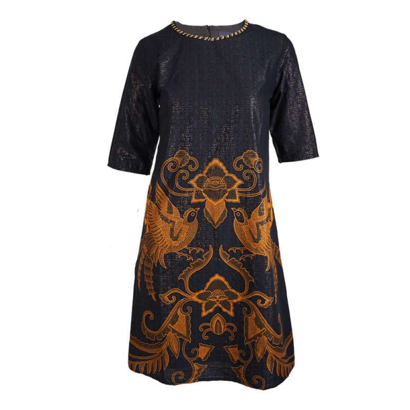 Promo Rianty Dress Batik Wanita Rianty Eksklusif Batik Gilberta Prada ...