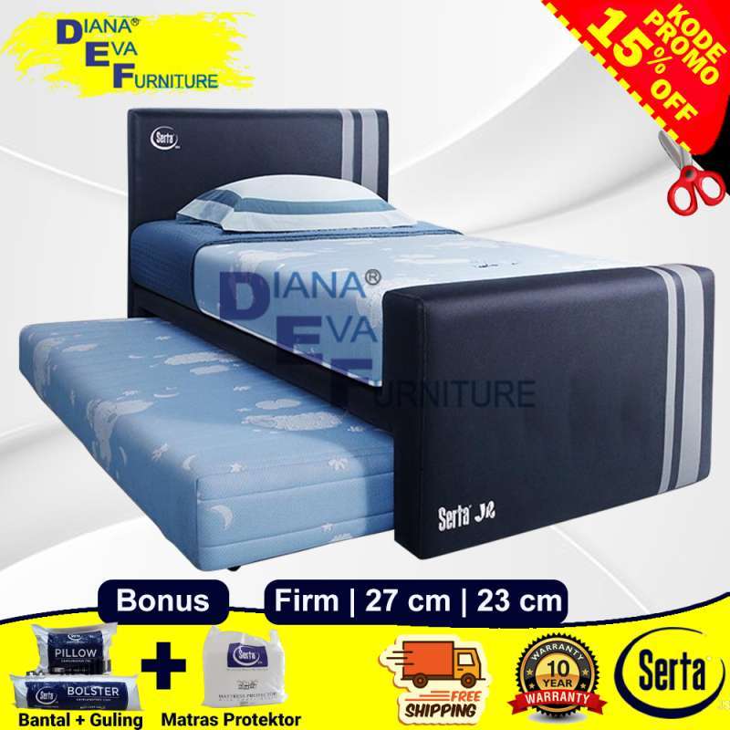 Jual Serta JR Double Bed Kasur Springbed di Seller Diana Eva Furniture ... Jual Serta JR Double Bed Kasur Springbed di Seller Diana Eva Furniture ...