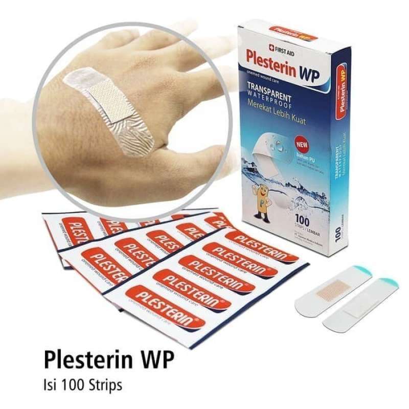 Promo PLESTER KEDAP AIR PLESTER WATERPROOF PLESTERIN ONEMED ISI 100s ...