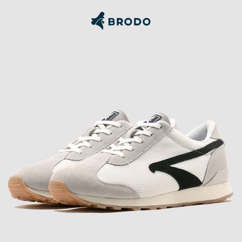 Promo BRODO - Sneakers Corte Jog White-Black GS Diskon 26% di Seller ...