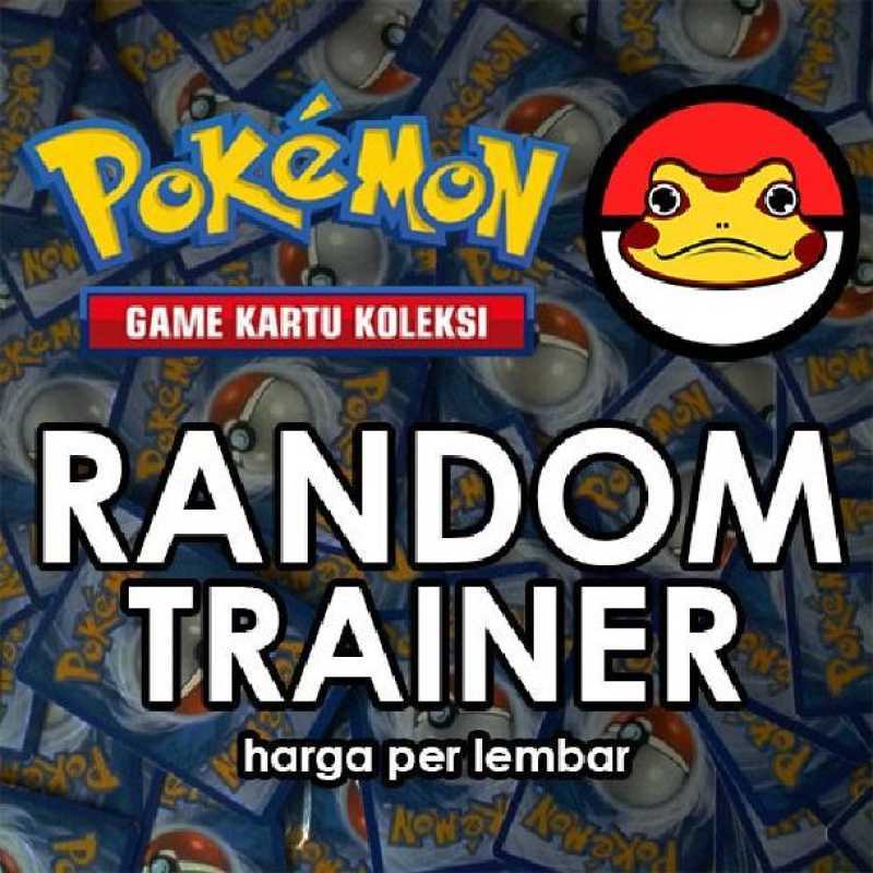 Jual Kartu Pokemon Indonesia Trainer Bulk Random Card Tcg Di Seller ...