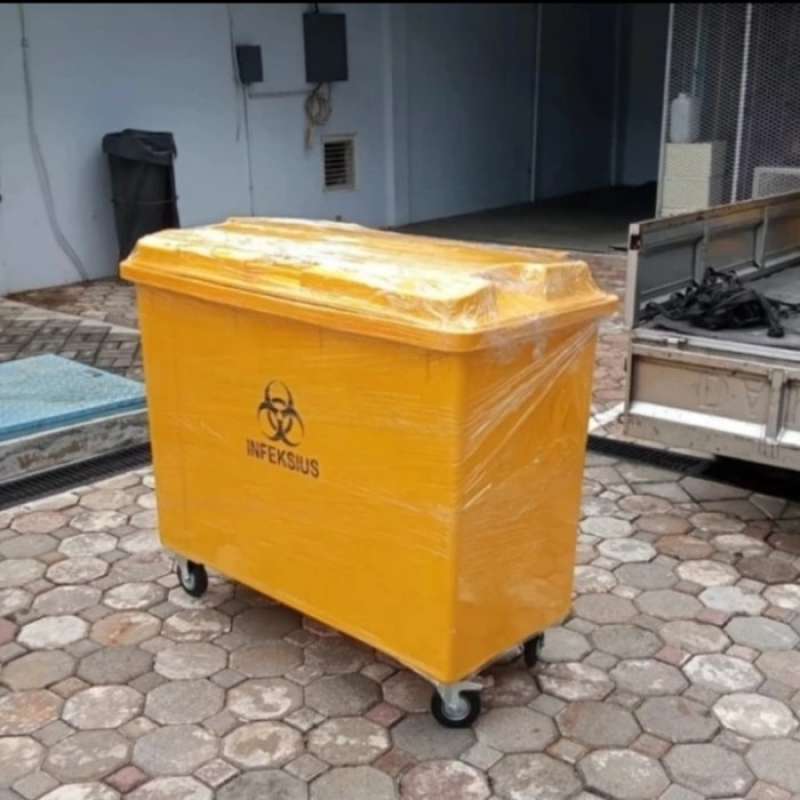 Promo TEMPAT SAMPAH BESAR-BAK SAMPAH BESAR-TONG SAMPAH BESAR VOLUME 660 LITE Diskon 33% di ...