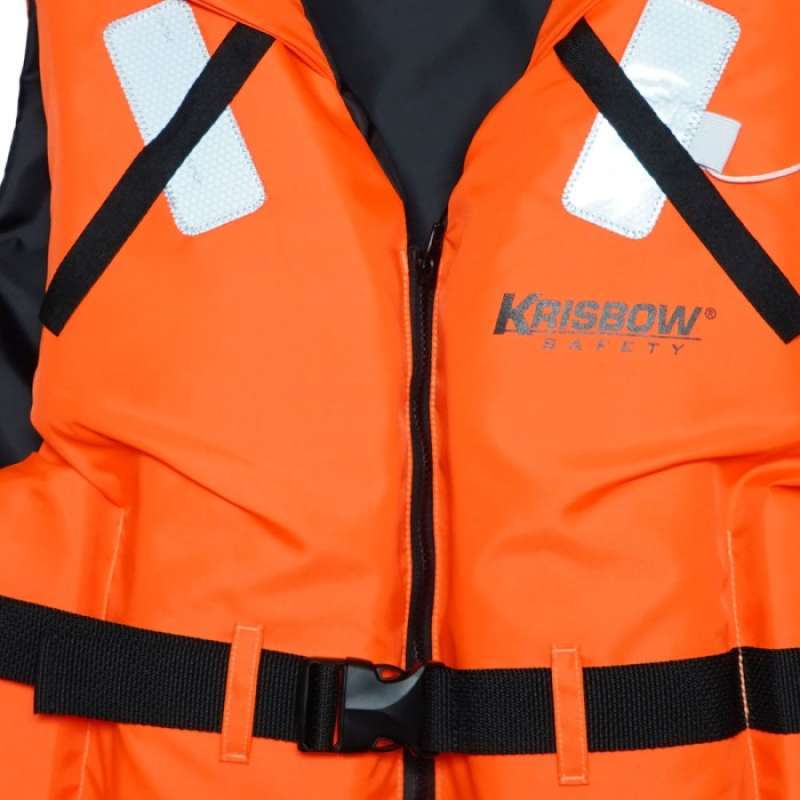 Jual Rompi Pelampung Dengan Pengikat & Peluit Krisbow Ukuran L- Oranye ...