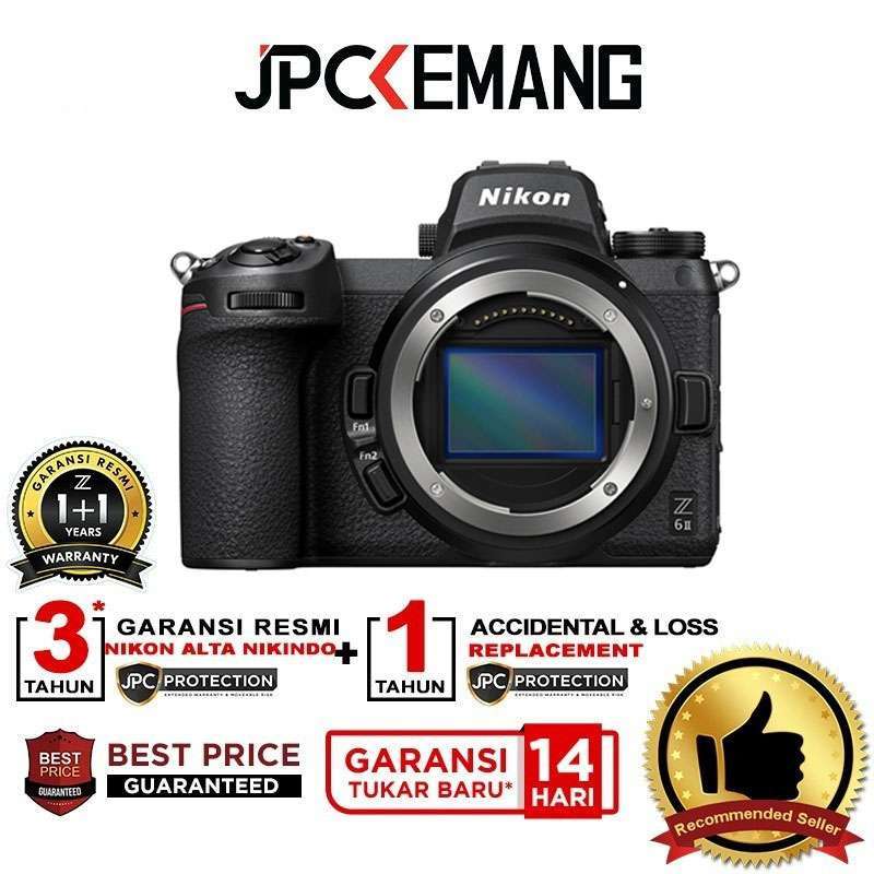 Promo Jpc Kemang Nikon Z6 Ii Nikon Z6ii Nikon Z6 Mark Ii Body Only Garansi Resmi - With Battery ...
