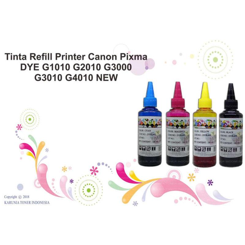 Jual Tinta Refill Printer Canon Pixma DYE G1010 G2010 G3000 G3010 G4010 ...