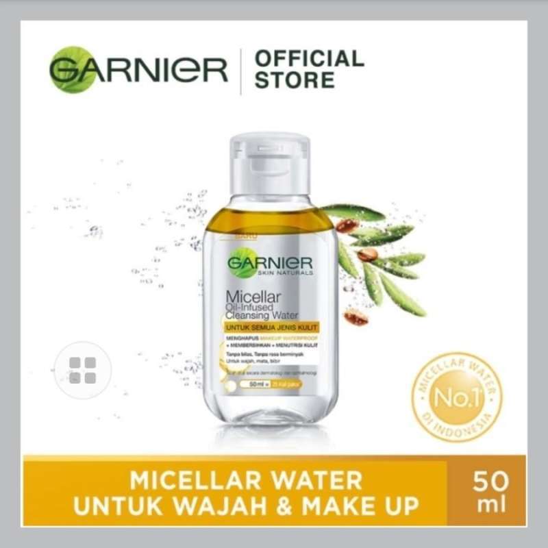 Jual Garnier Micellar Oil-infused Cleansing Water 50 Ml Di Seller ...