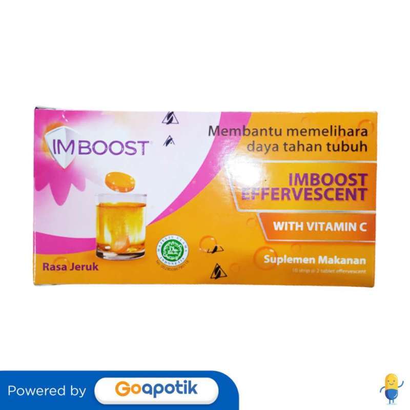 Jual IMBOOST RASA JERUK BOX 20 TABLET EFFERVESCENT di Seller Apotek MTM ...