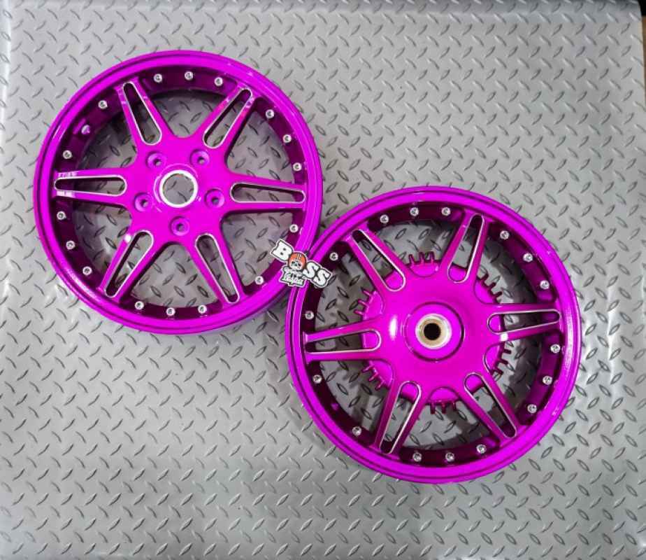 Promo Velg Riezto Model Marus W126 Pink Front & Rear Vespa Sprint Prima ...