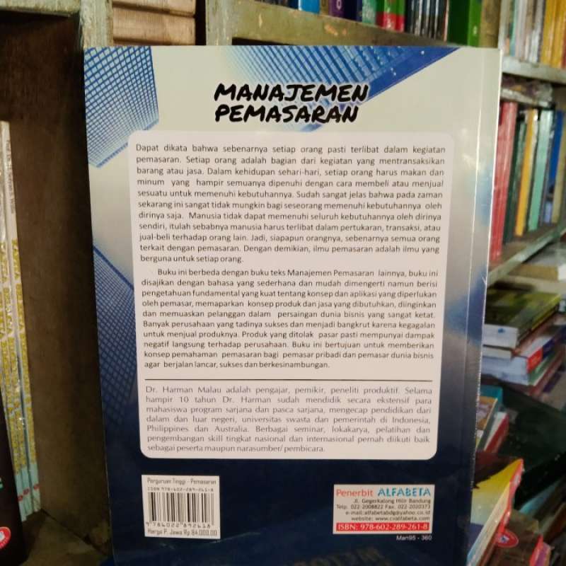 Jual MANAJEMEN PEMASARAN TEORI DAN APLIKASI PEMASARAN ERA TRADISIONAL di Seller AJ_store ...