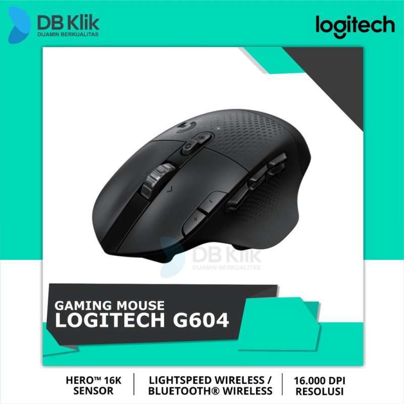 Jual Mouse Gaming Logitech G604 Lightspeed Wireless - Logitech G 604 ...