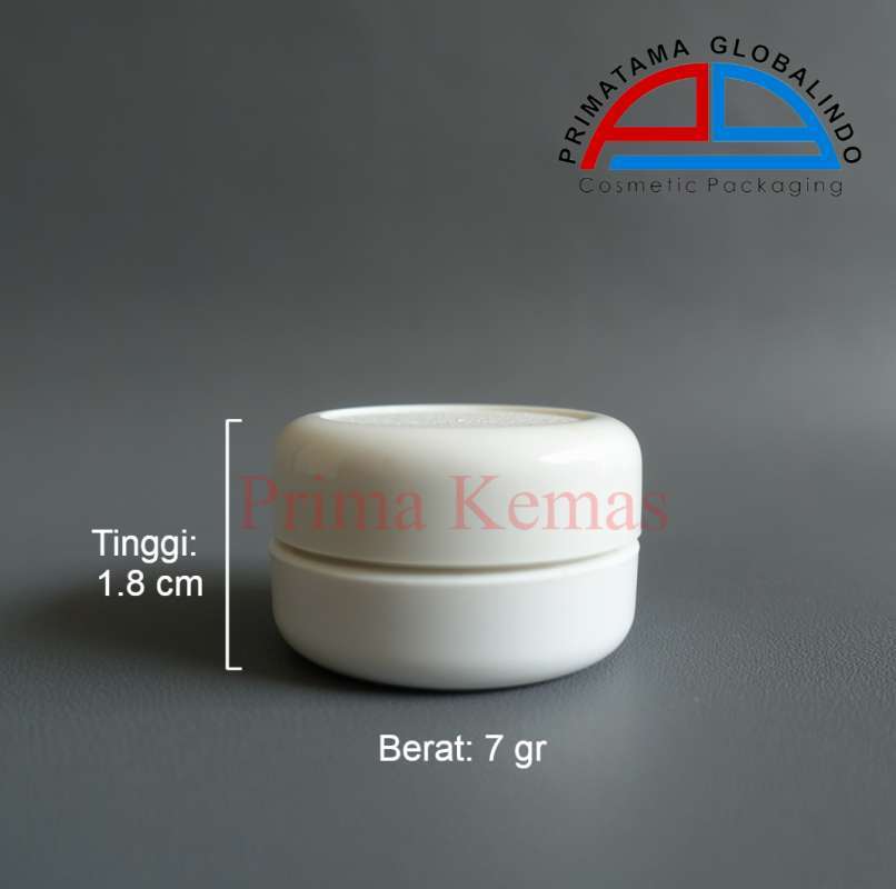 Jual Pot Krim - pot kosmetik Prima Kemas - Pot Cream 5 gram Putih di ...