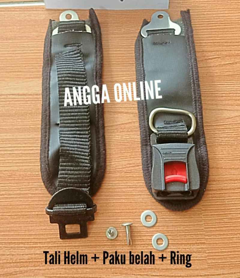 Jual Tali Helm untuk segala jenis helm, Pengait helm, Klik helm,Gesper ...