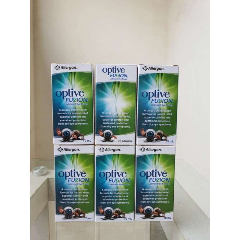 Jual Optive Fusion Lubricant Eye Drops 10ml Di Seller Supplemen ...
