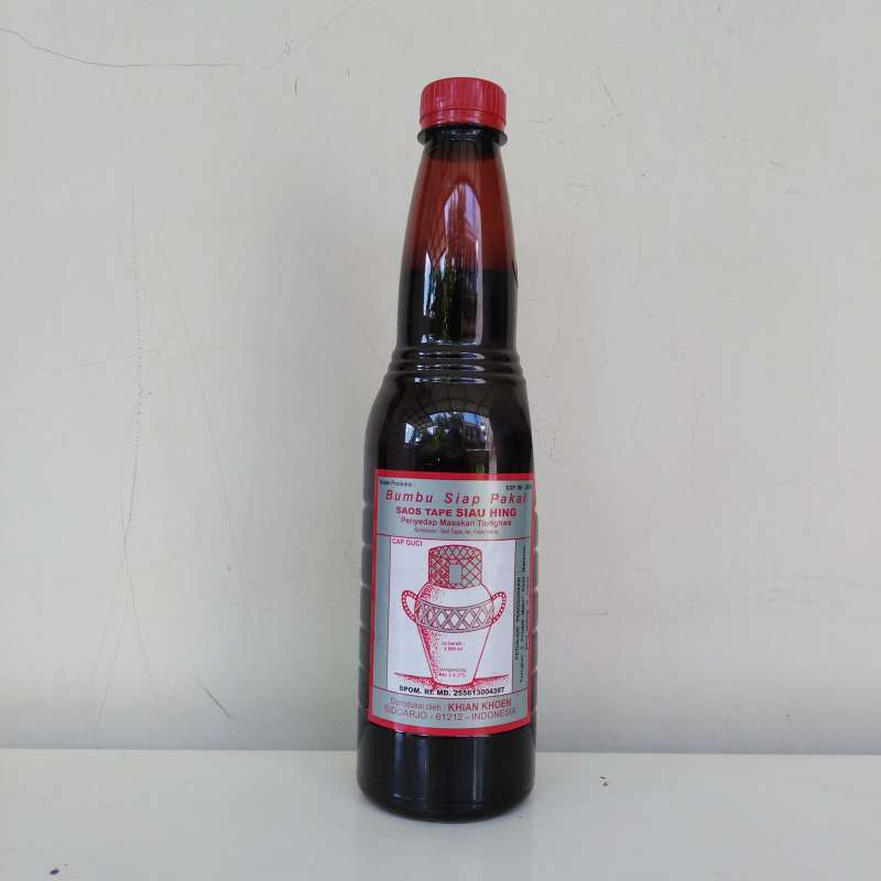 Jual Cap Guci Saos Tape Siau Hing Arak Masak Penyedap Makanan [600 mL ...