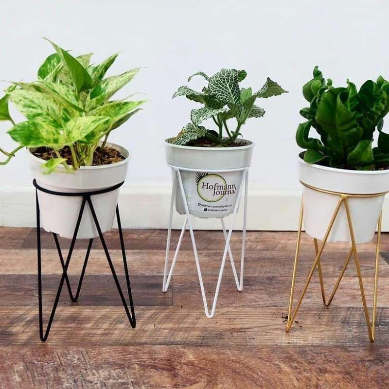 Jual Standing Pot Bunga Besi/Standing Pot Besi Rak Tanaman Shabby ...