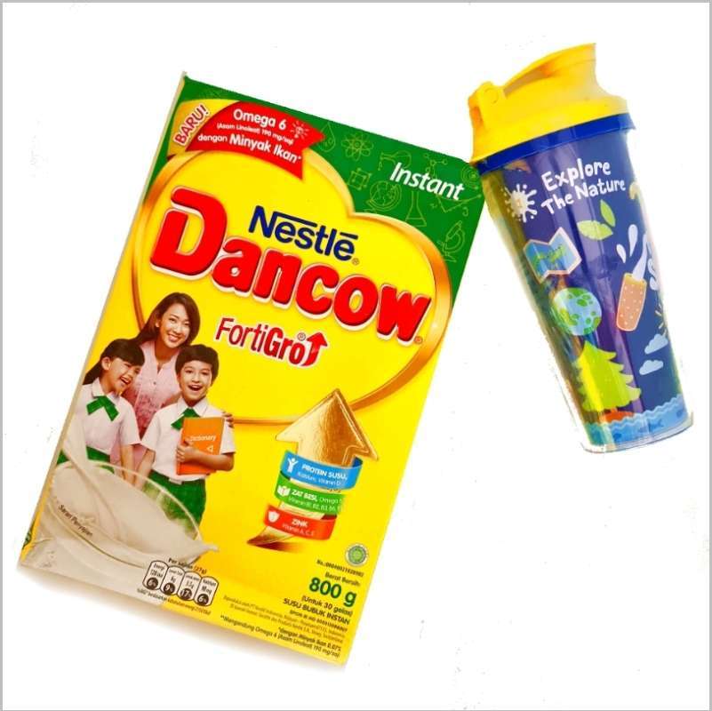 Jual Nestle Dancow 800 gr Fortigro instant Berhadiah Snk ada di ...