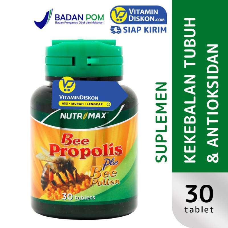 Jual Nutrimax Bee Propolis Plus Bee Pollen Untuk Daya Tahan Tubuh dan ...