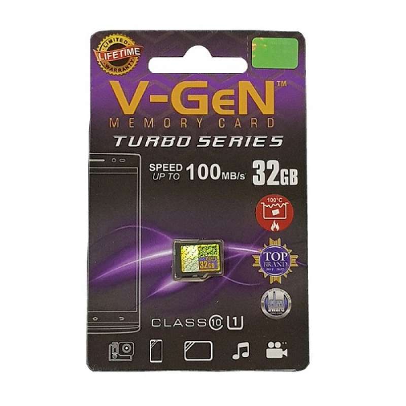 Jual Memori Micro SD V-gen Memory Card 32GB Class 10 Turbo Vgen ...