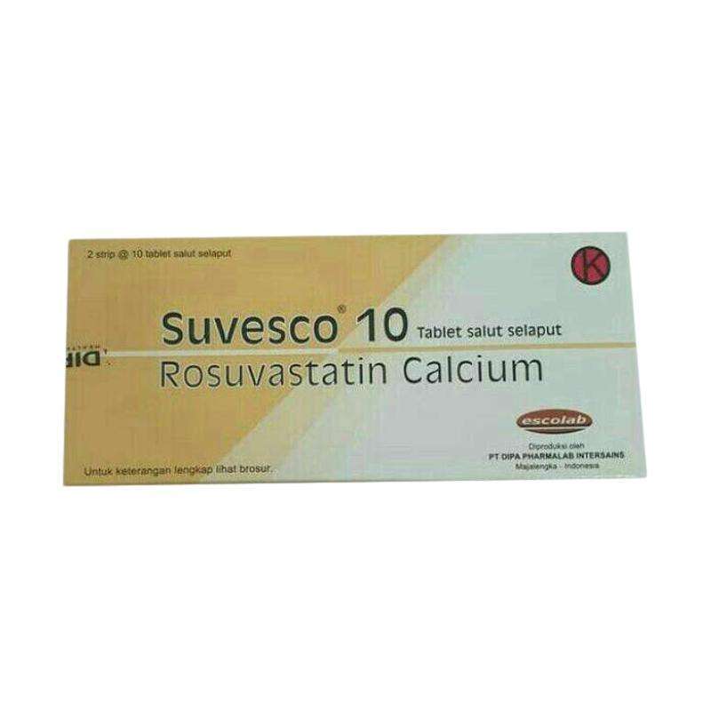 Jual Dipa pharmalab intersains Suvesco obat resep dokter [10mg / strip ...