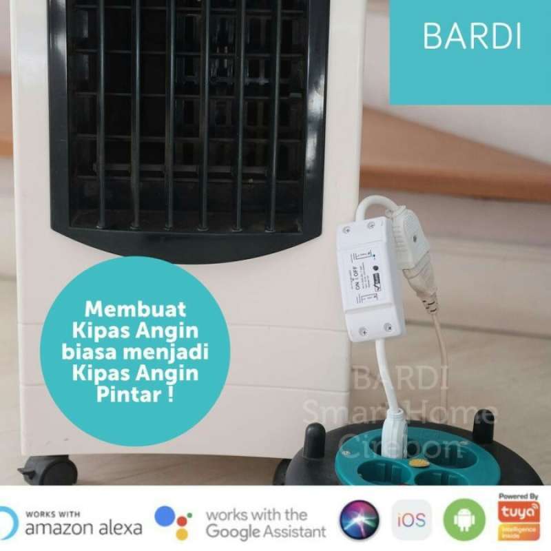 Jual Bardi Smart Breaker Siap Pakai Saklar Otomatis On Off Wifi Di ...