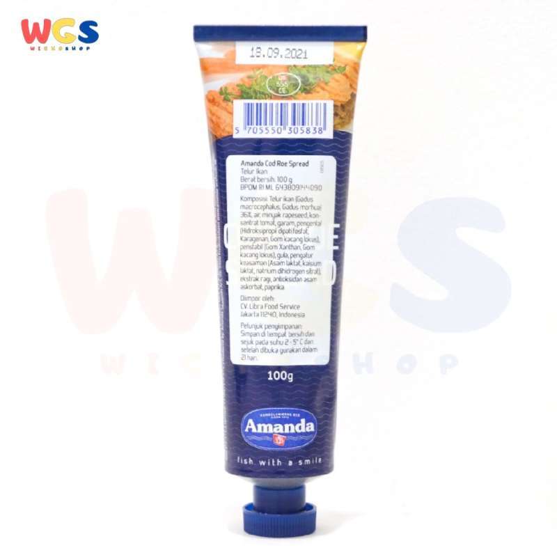 Jual Amanda Cod Roe Spread 100 Gr - Telur Ikan Kod Di Seller Wighoshop ...