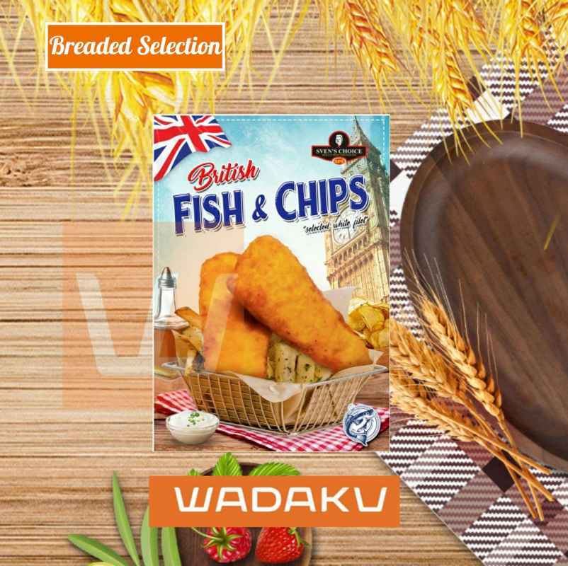 Jual Sven's Choice Brittish Fish And Chips 200g Di Seller Wadaku ...