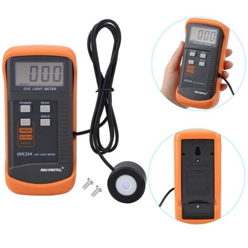 Jual Ultraviolet C Meter Uvc-254 Uv C Uvc Light Detector Tester Uvc254 ...