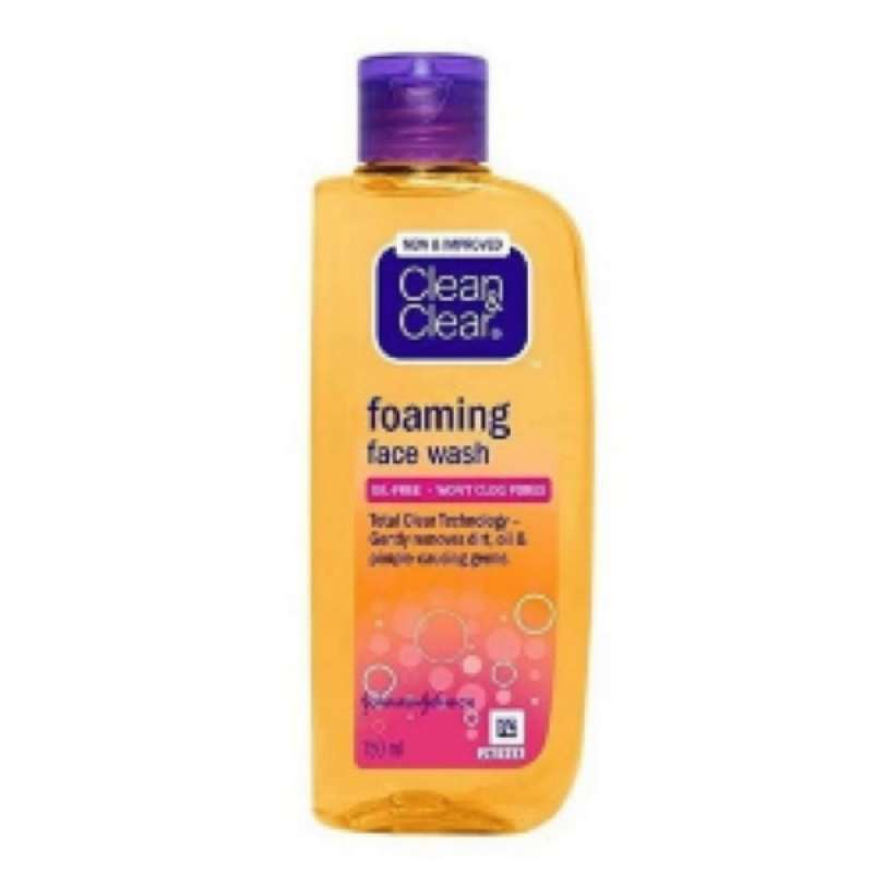Promo Clean And Clear [sabun Cuci Muka] Foaming Facial Wash 100 Ml