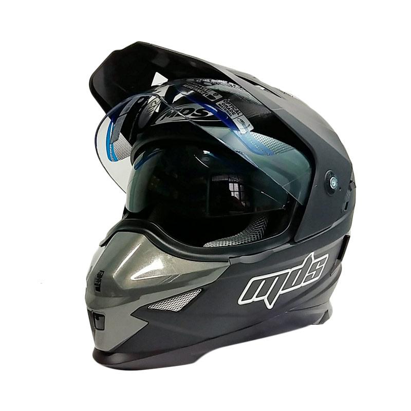 Jual MDS Super Pro Helm Full Face - Solid Black Doff di Seller Andi ...