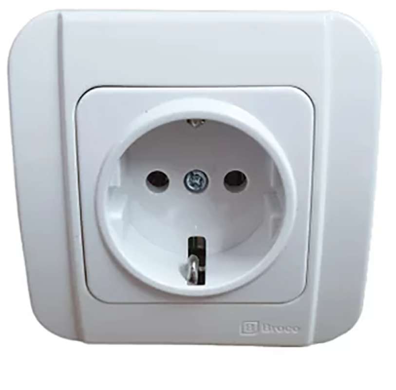 Jual Broco Galleo White Stop Kontak Noncp (colokan) Di Seller ...