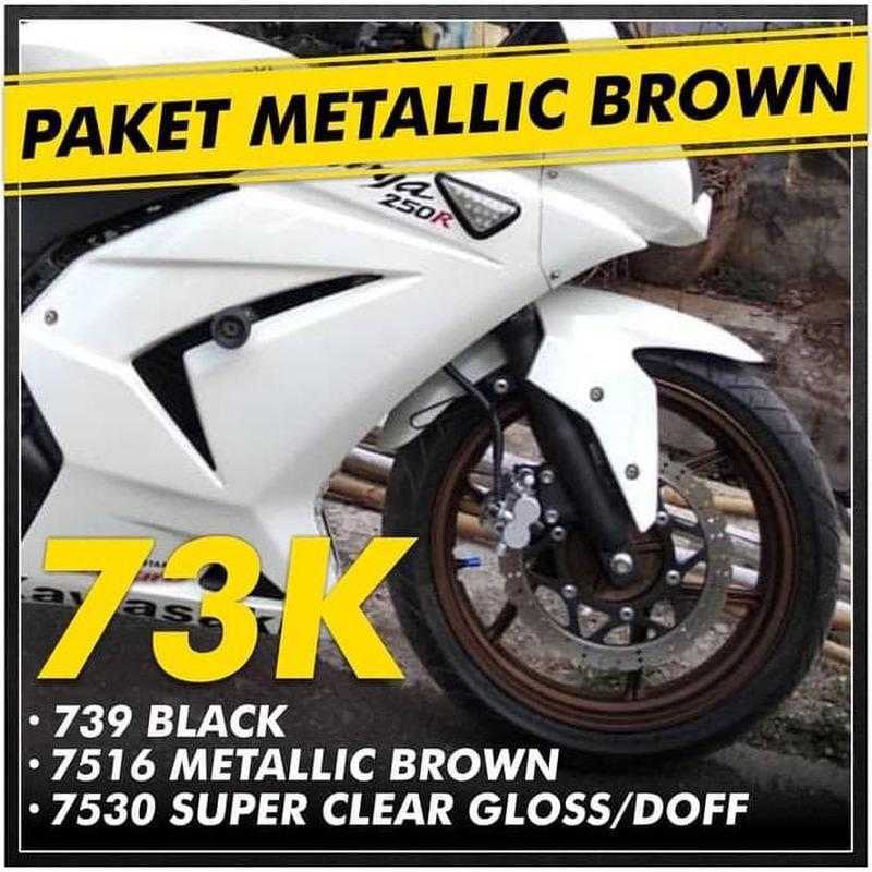 warna velg coklat metalik - Claire Parr